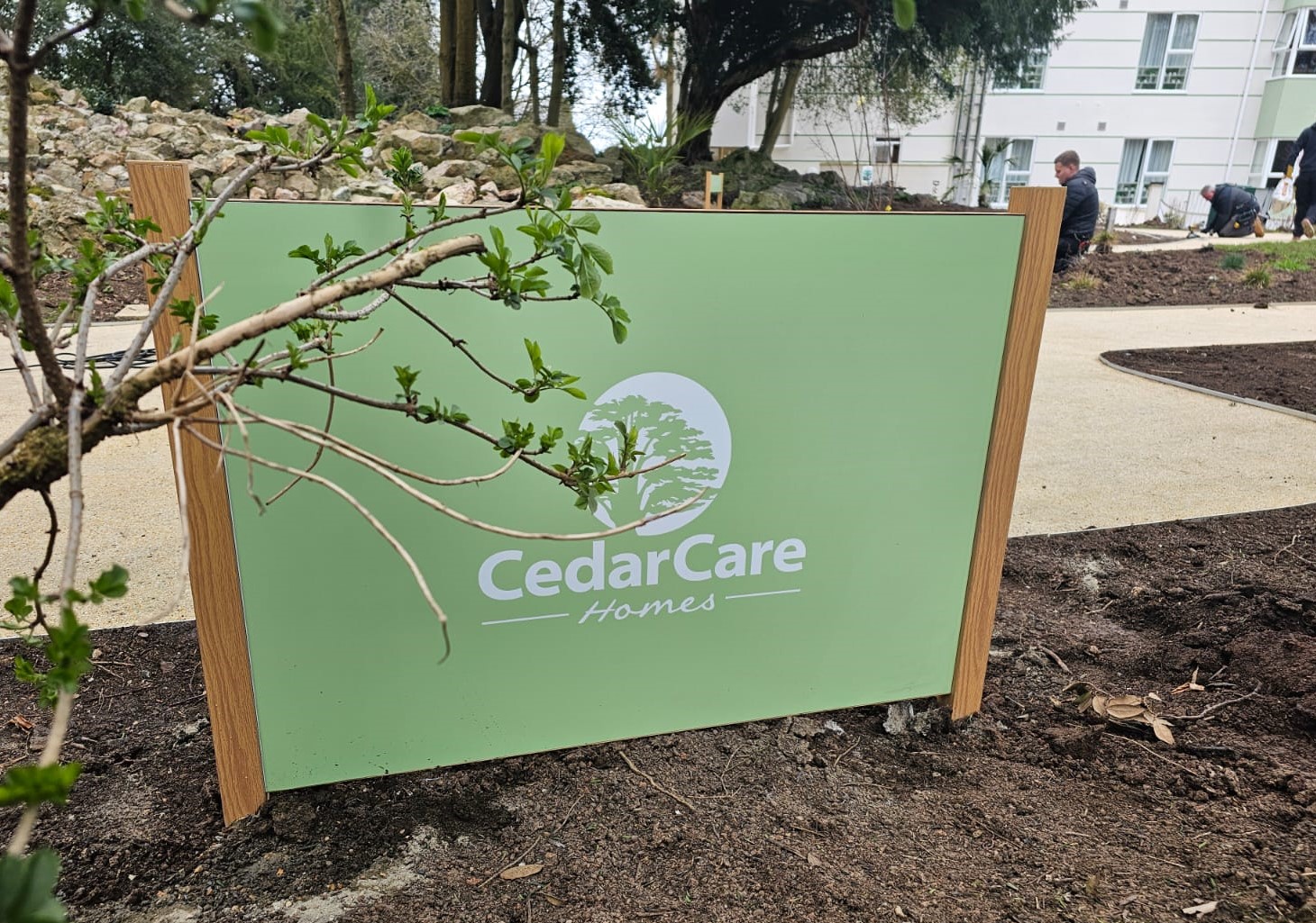 Signage Rollout for Cedar Care Homes - Almondsbury