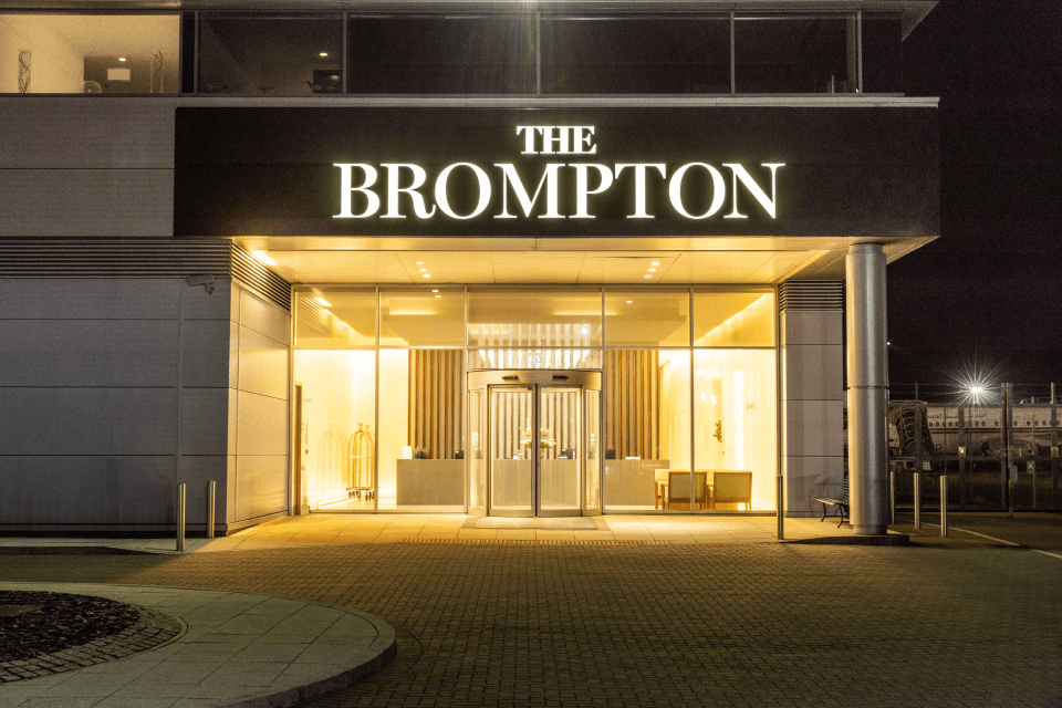 Rebranding Harrods Aviation FBO at Stansted | Signs Express