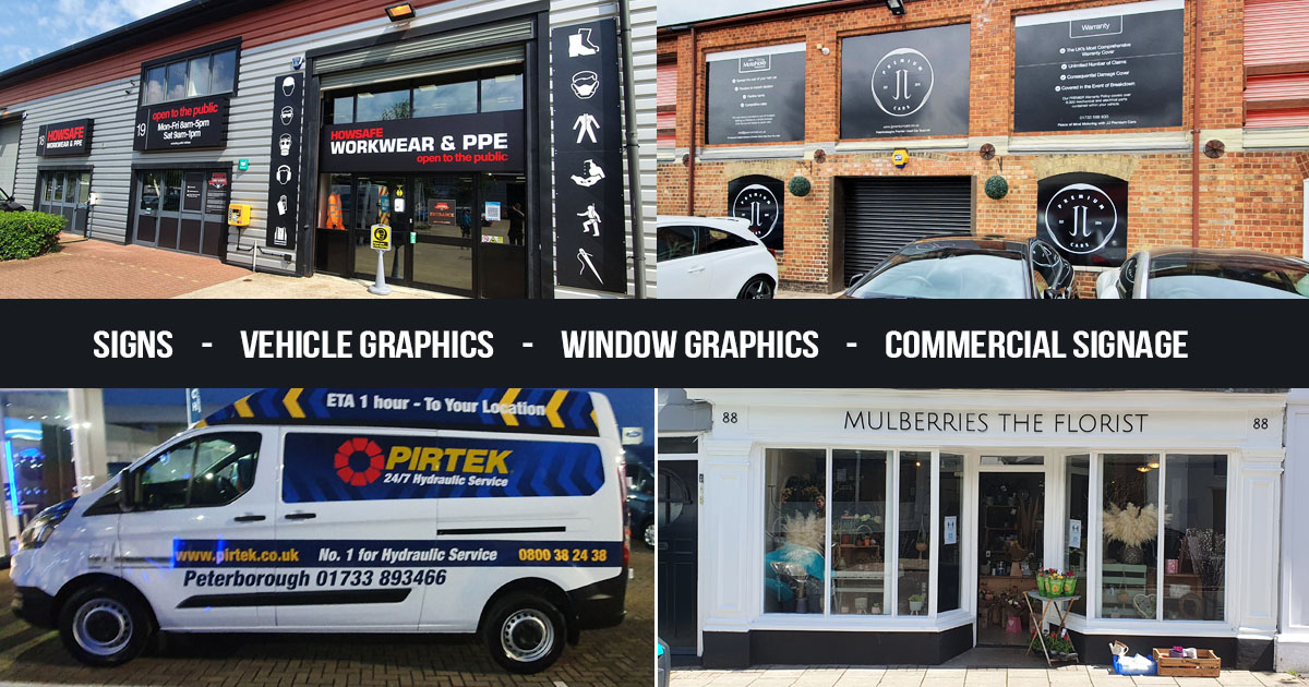 Vehicle Graphics and Sign Makers in Peterborough