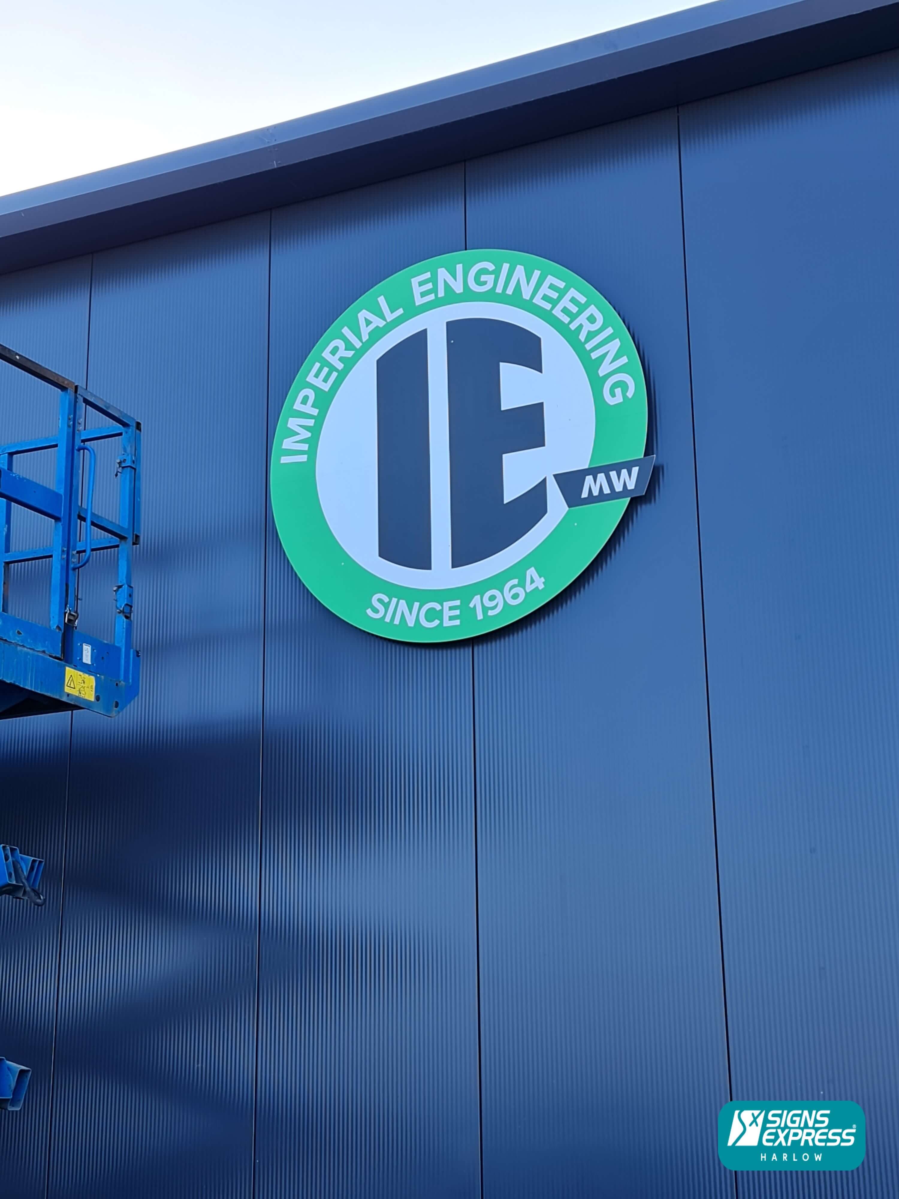 External Fascia Signs for Imperial Engineering Harlow