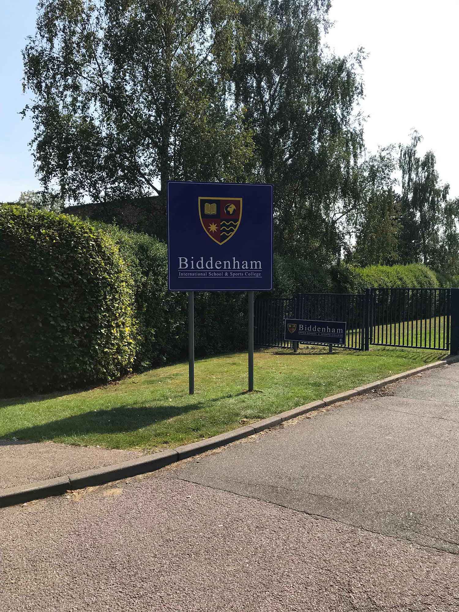Biddenham School | Signs Express Bedford