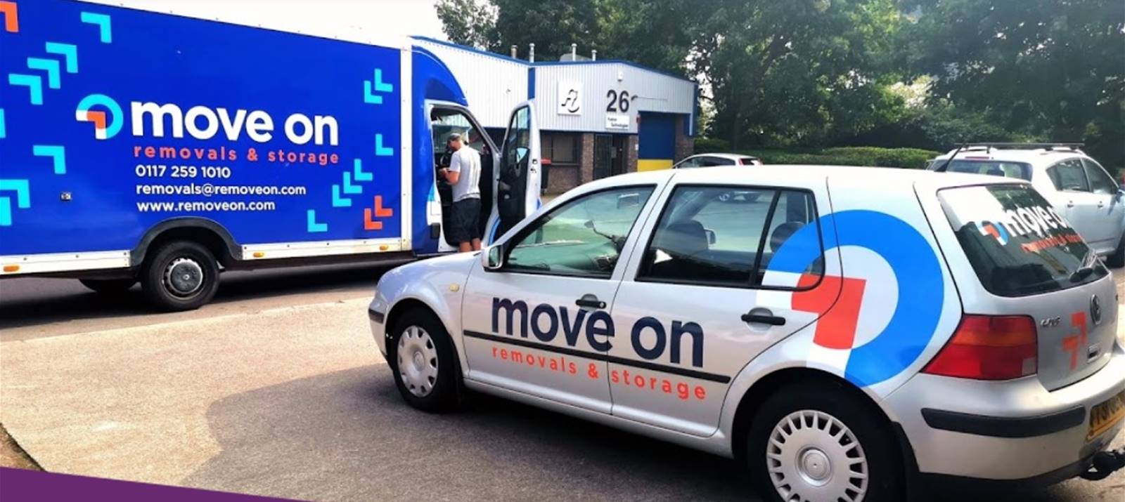 Another Vehicle Wrap For Move On Removals